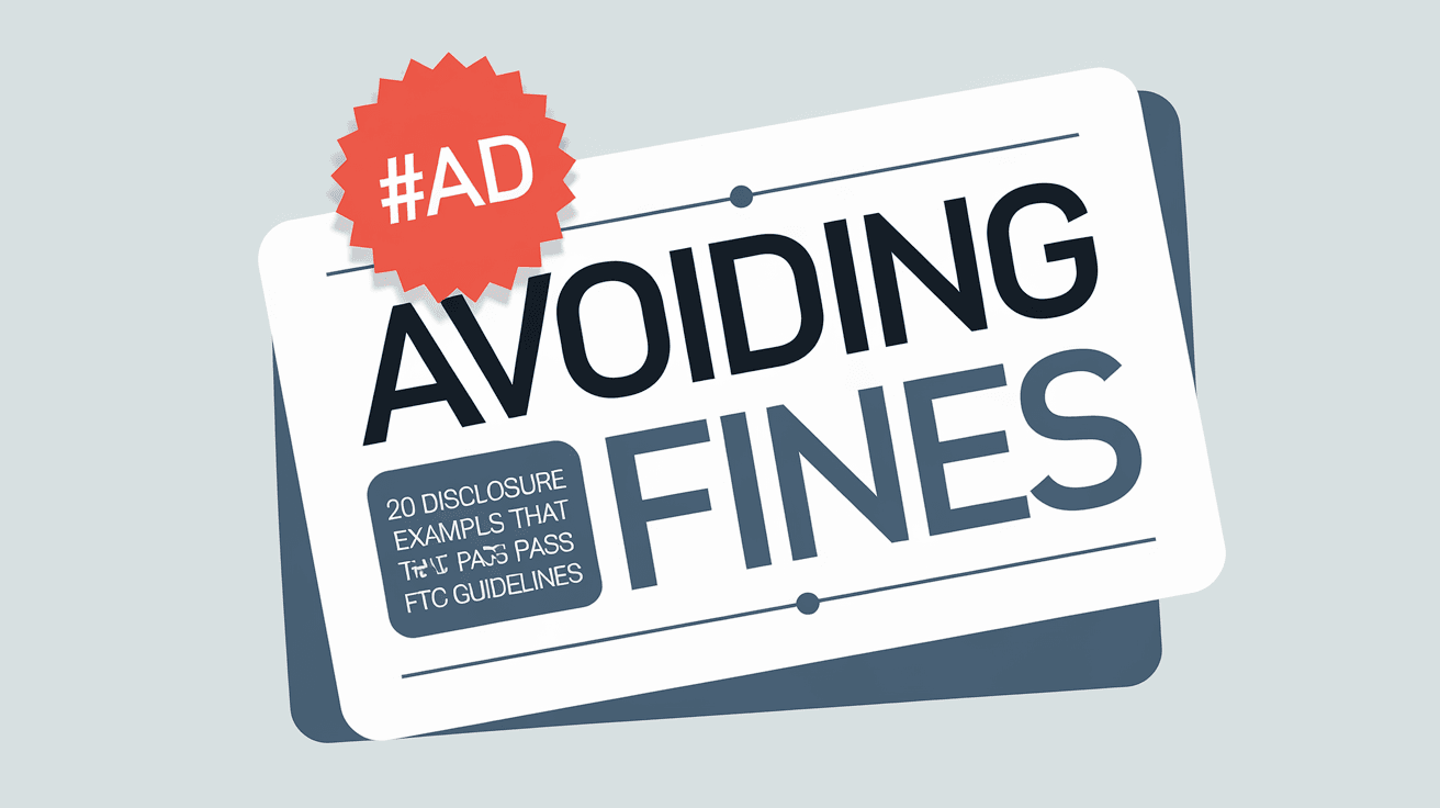 Avoiding #Ad Fines: 20 Disclosure Examples That Pass FTC Guidelines
